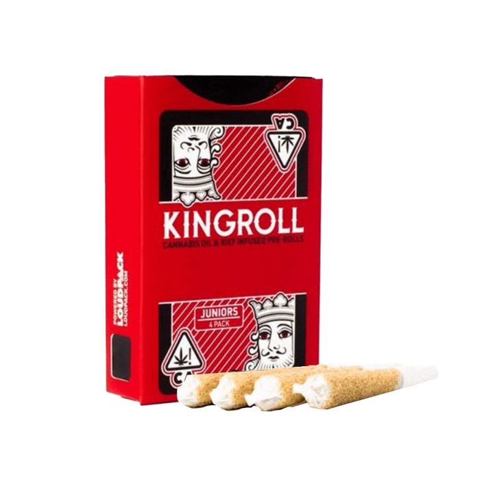 KINGROLL - Orange Durban X Kreamsicle Infused Prerolls 3G 4/PK
