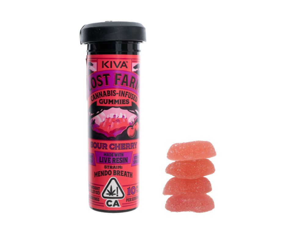 LOST FARM - Sour Cherry Gummies 100MG