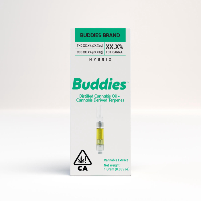BUDDIES - Purple Haze Cart 1G